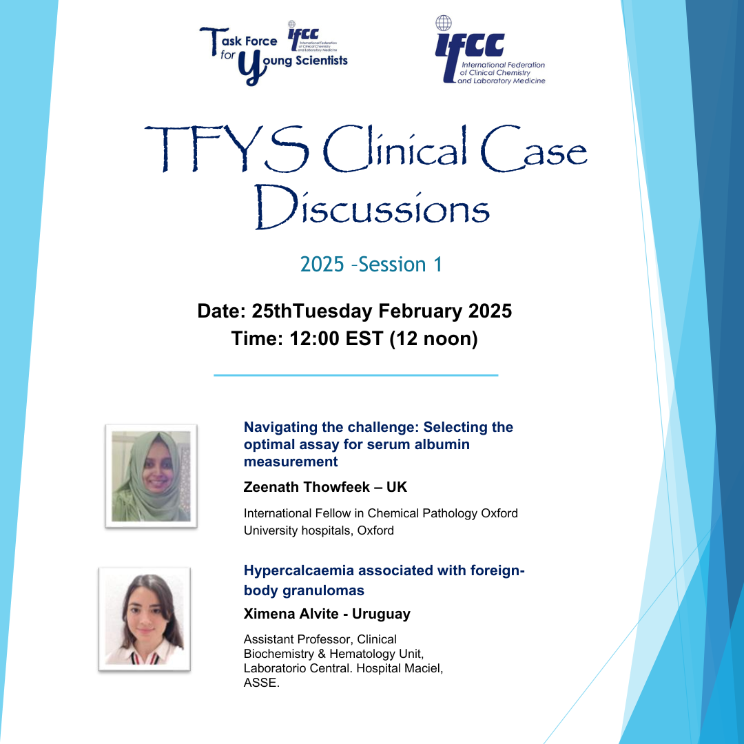 The International Federation of Clinical Chemistry and Laboratory Medicine